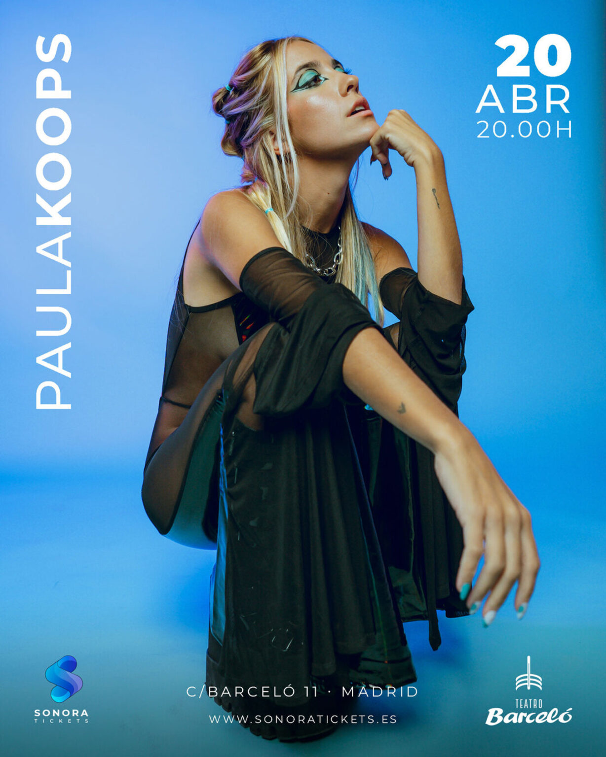 Paula Koops presentará su álbum debut en Madrid el 20 de abril
